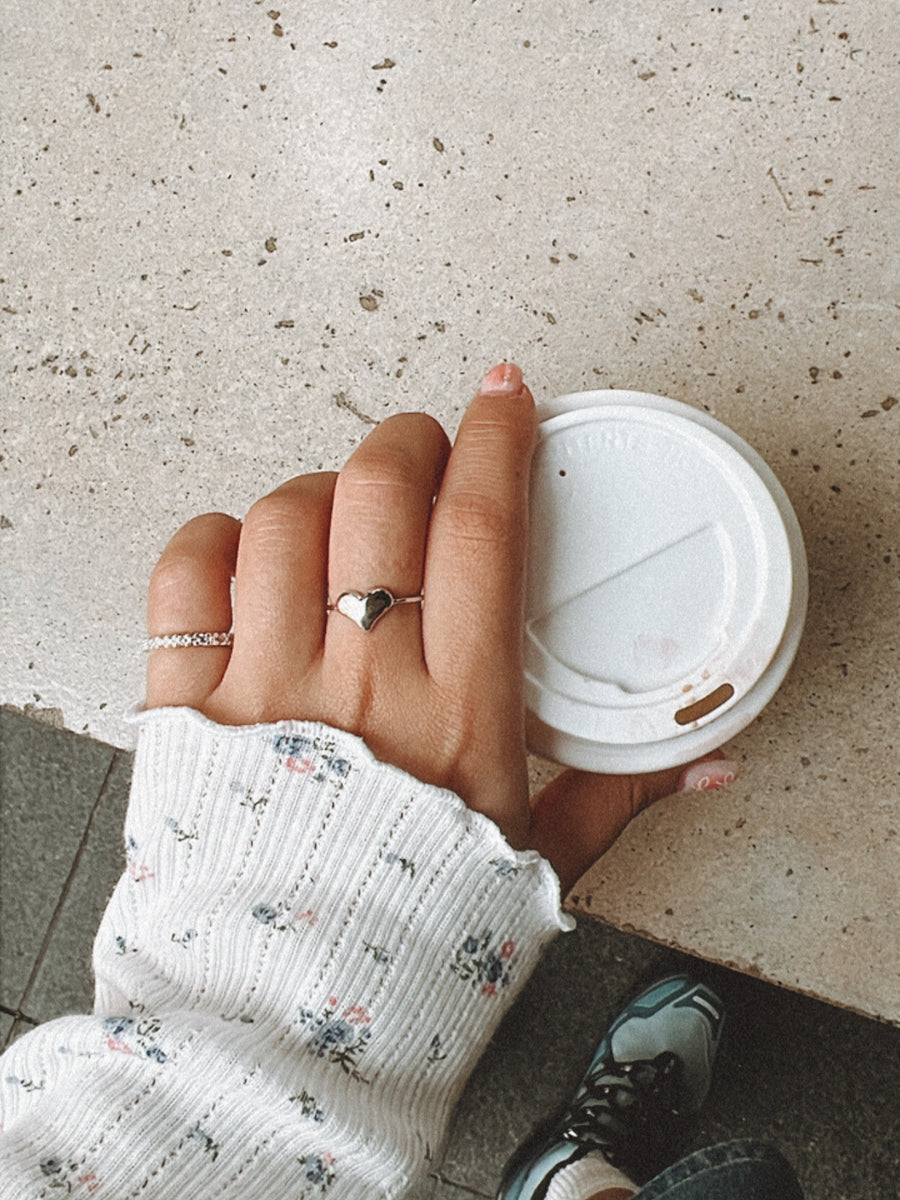 Bumpy Heart Ring – ALLISON BROWN