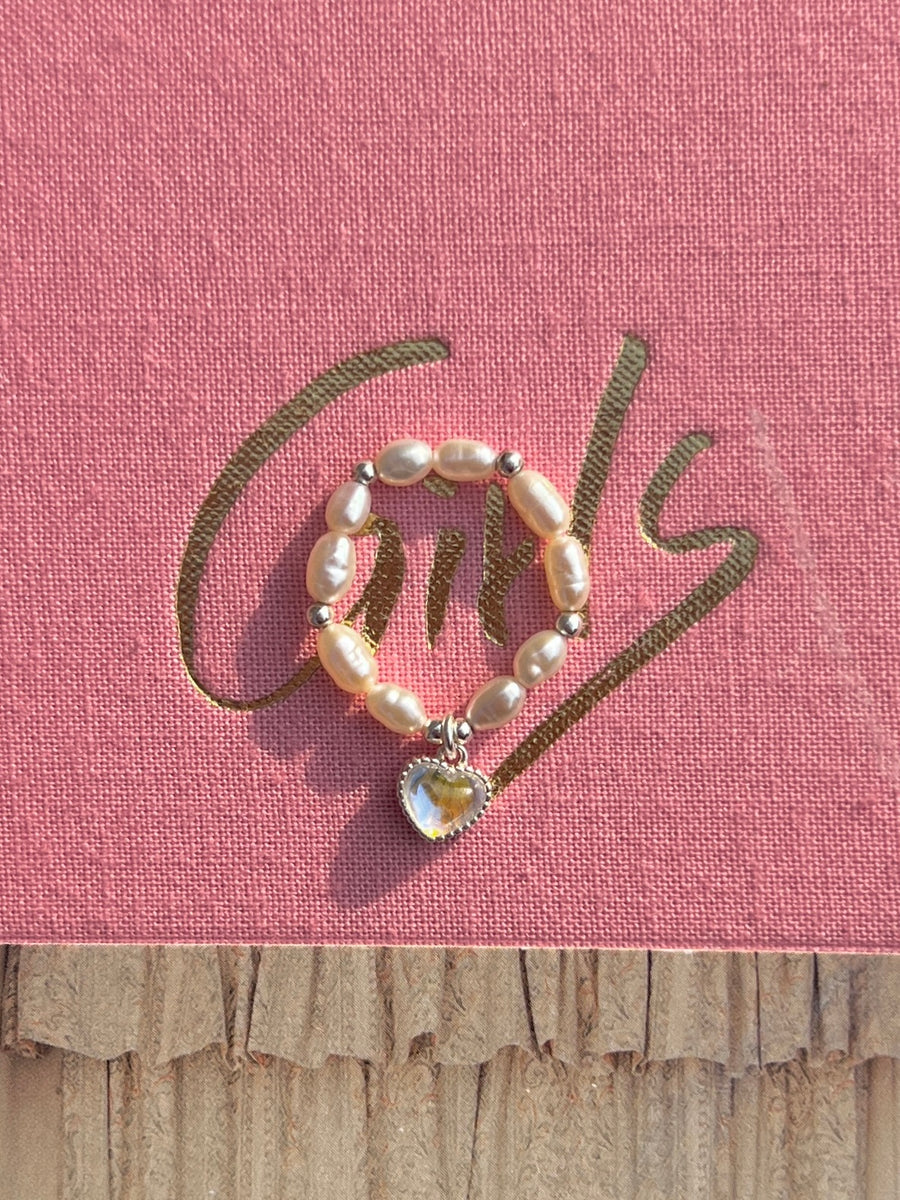 Aurora Heart Pearl Ring – ALLISON BROWN