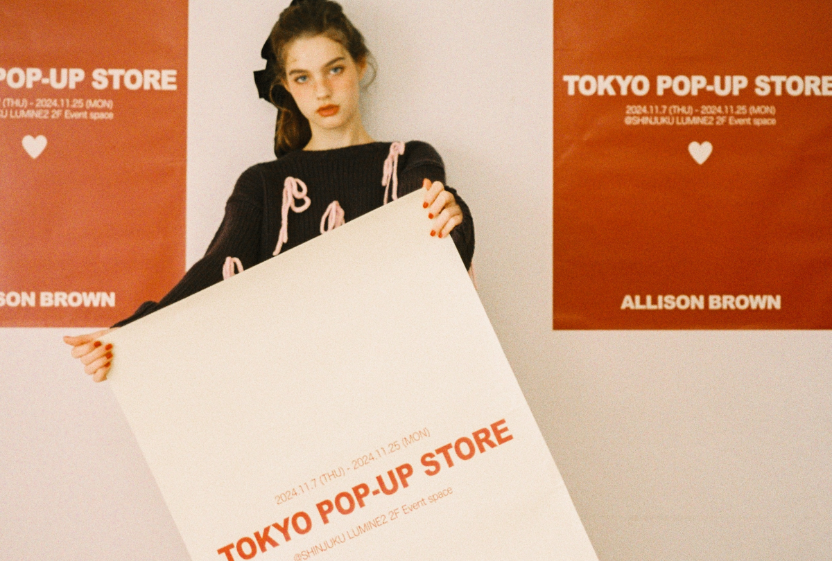 2024 Autumn & Winter POP-UP STORE @ TOKYO – ALLISON BROWN